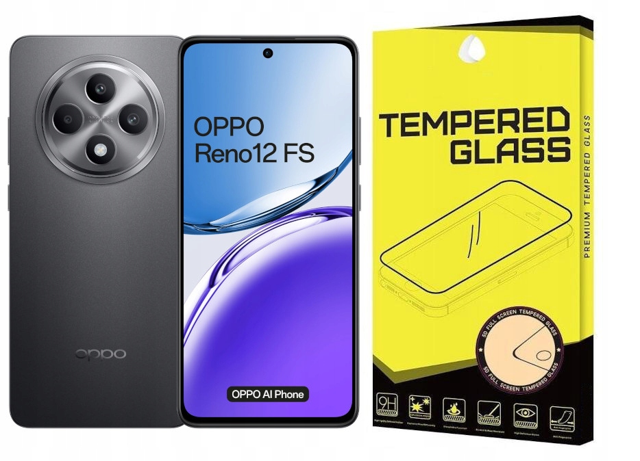Smartfon Oppo Reno 12 FS 8/512GB 4G NFC Dual SIM AI Szary - Sklep, Opinie, Cena w Allegro