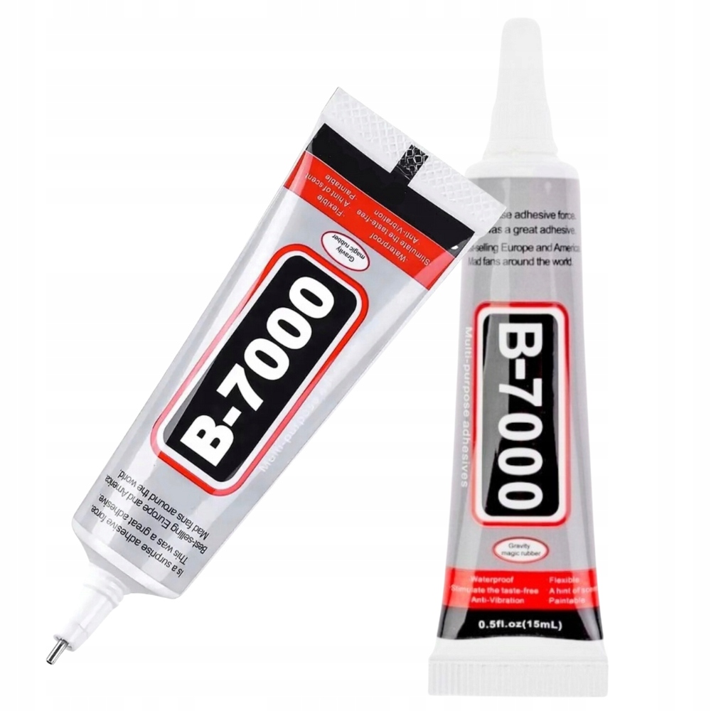 KLEJ MONTAŻOWY UNIWERSALNY B-7000 DO WYŚWIETLACZY LCD DOTYKÓW SZYBEK 15 ML - Sklep, Opinie, Cena ...