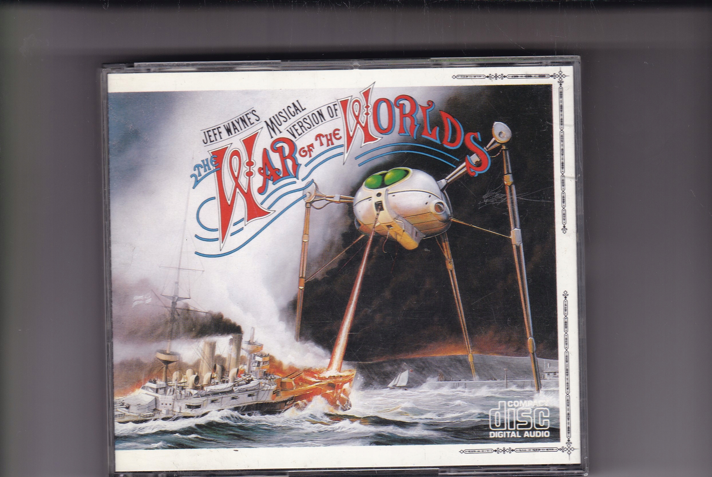 Jeff Wayne Musical Version Of The War Of The Worlds 2CD FAT BOX NO ...