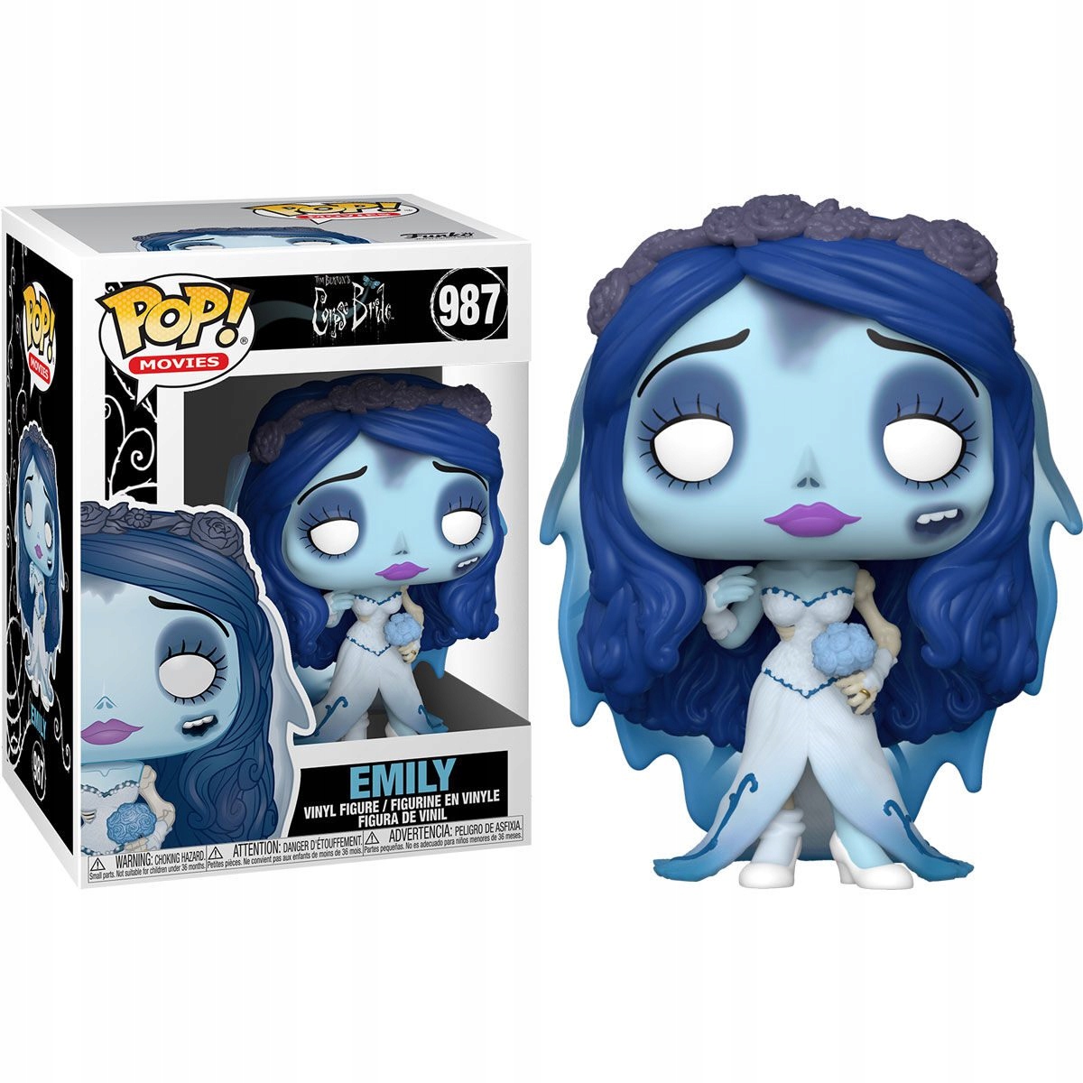 Figurka Funko POP! CORPSE BRIDE 987 Emily Tim Burton Gnijąca Panna ...