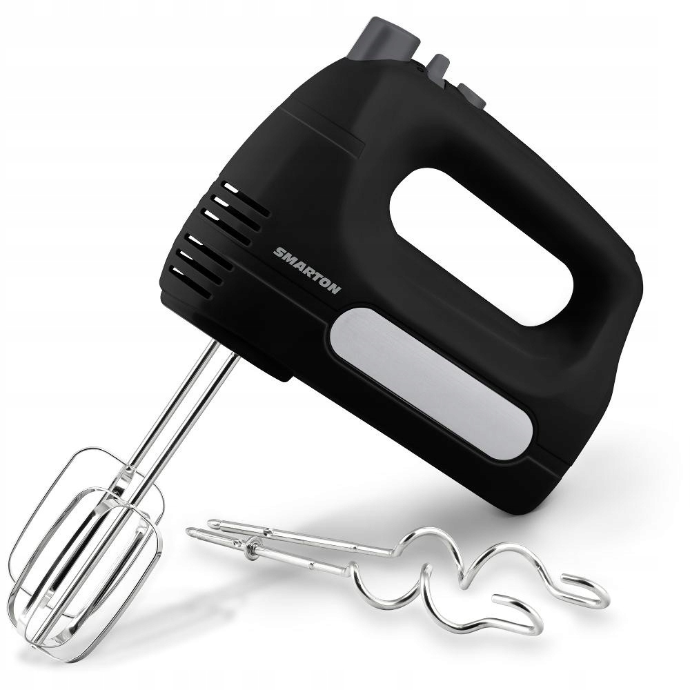 Mikser Ręczny Mały Smarton HM 300 6 Prędkości TURBO 300W Czarny - Sklep ...