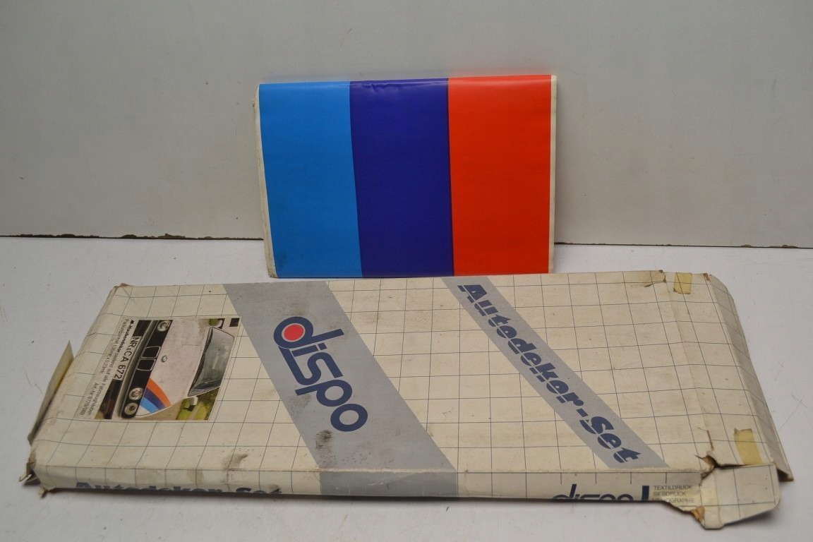 BMW E30 E21 E28 Naklejki z epoki pasy M Power za 85.00PLN z Koronowo - Allegro - (12037206738)