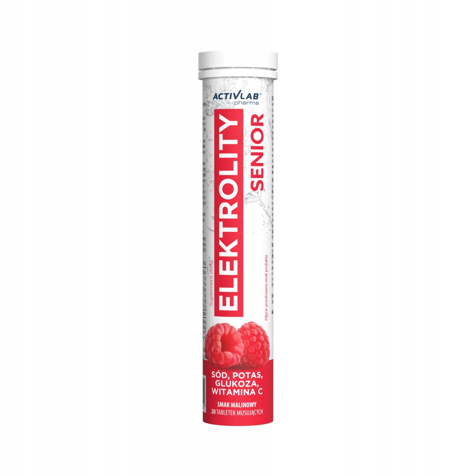 ActivLab Elektrolity Senior málna ízű tabletta, C-vitamin, 20 db za 460 ...