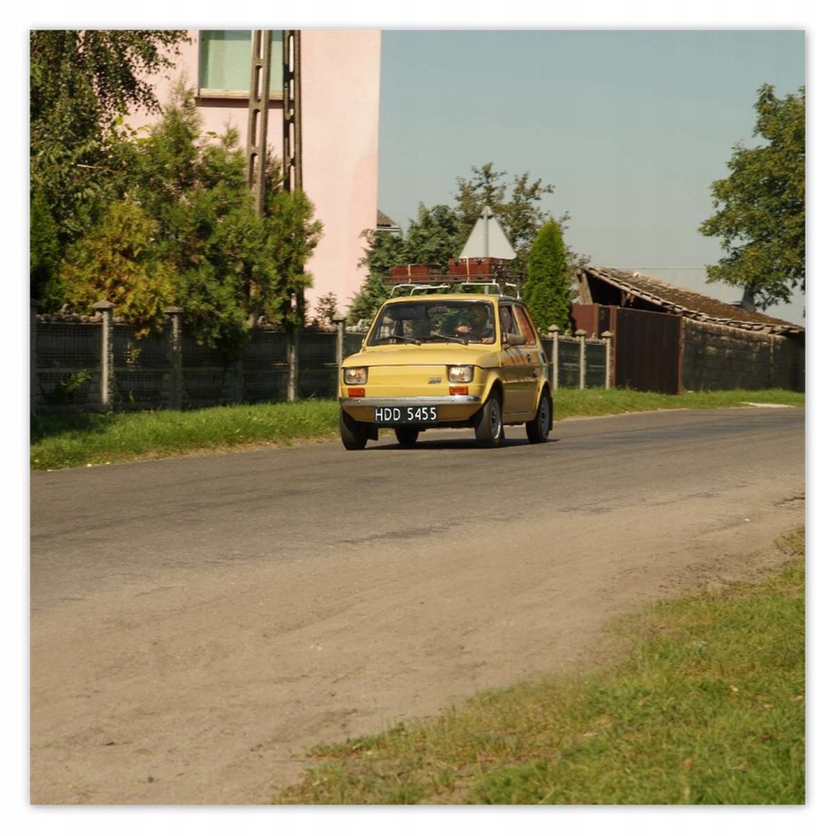 Naklejki 50x50 Maluch Fiat 126p Kaszlak • Cena, Opinie • Naklejki ...