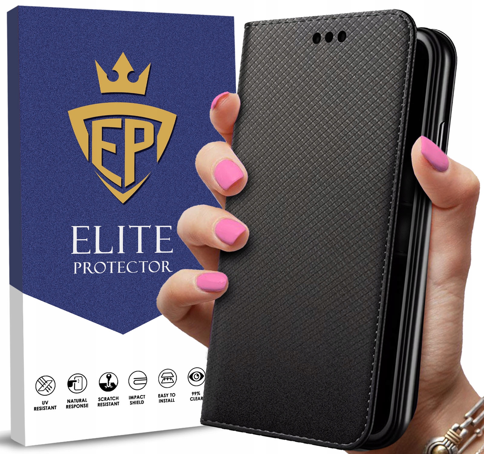 NAJLEPSZE ETUI Z KLAPKĄ DO MOTOROLA MOTO G84 5G OBUDOWA PORTFEL ...