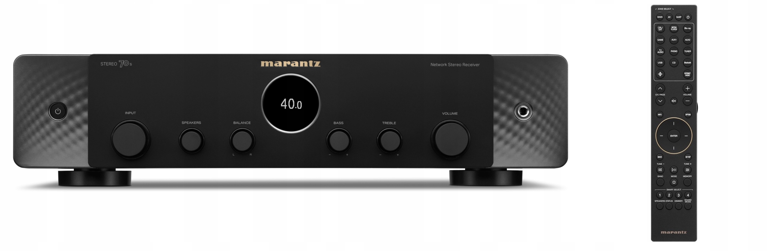 Amplituner MARANTZ STEREO 70s HDMI 8K Bluetooth Wi-Fi DAB+ - Sklep, Opinie, Cena w Allegro