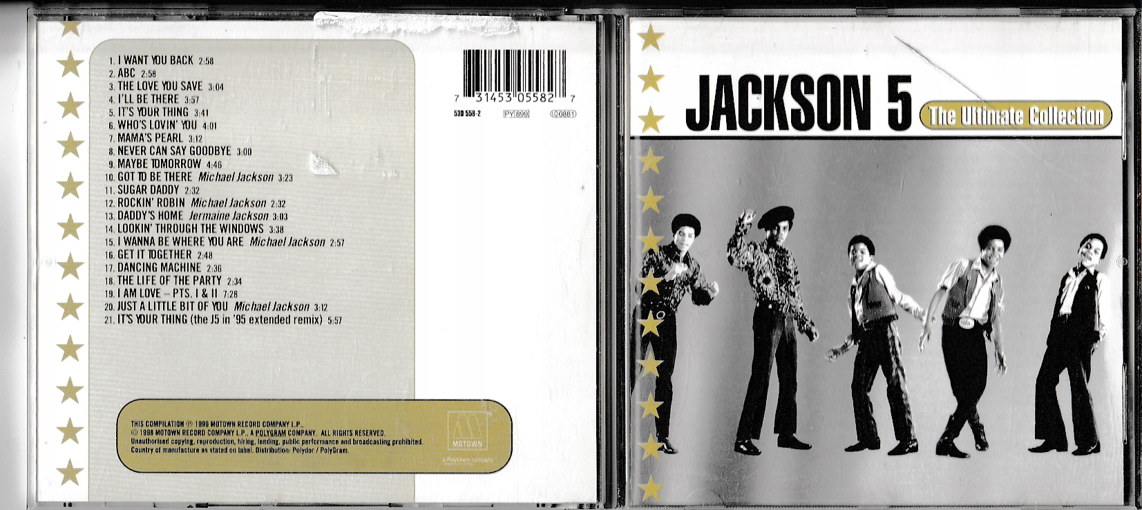 Płyta CD Jackson 5 - The Ultimate Collection Michael ...