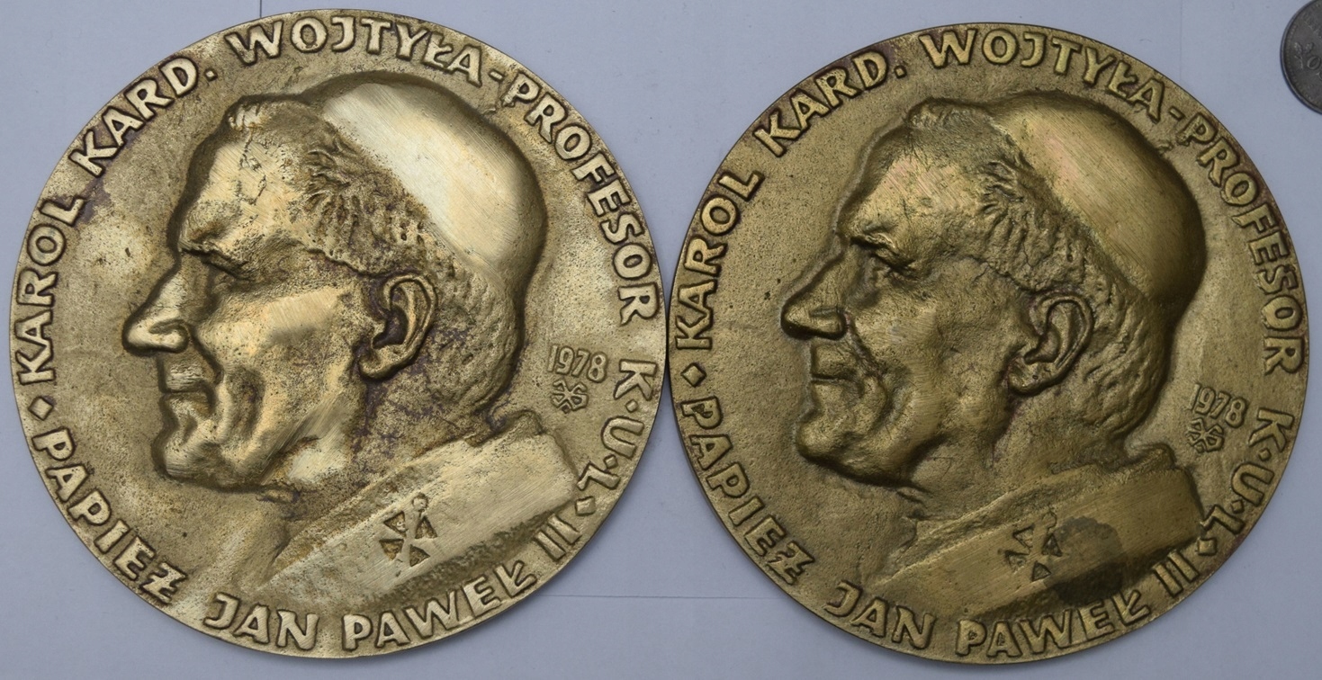 MEDAL JAN PAWEŁ II 1978 - KATOLICKI UNIWERSYTET LUBELSKI 15031680990 ... MEDAL JAN PAWEŁ II 1978 - KATOLICKI UNIWERSYTET LUBELSKI 15031680990 ...