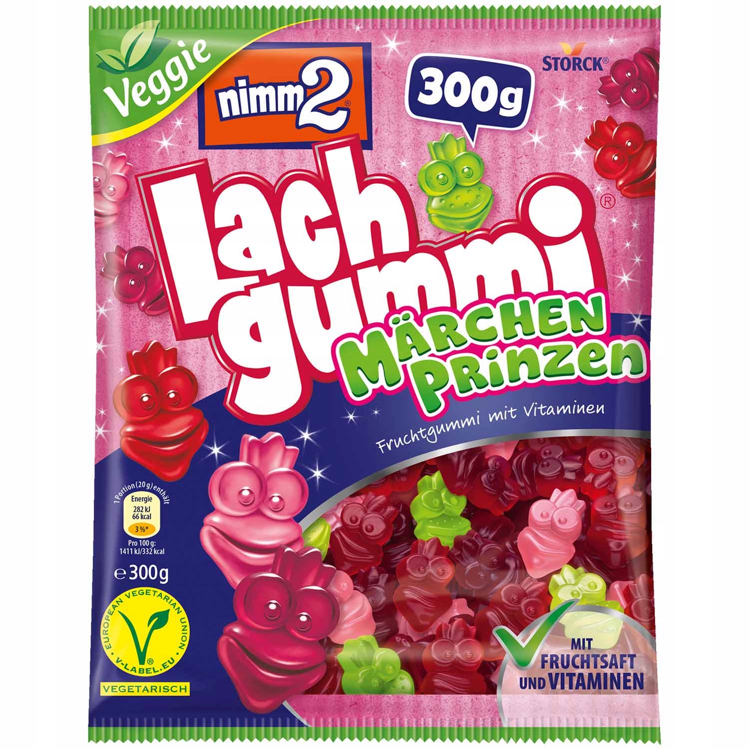 Żelki Lachgummi Marchenprinzen Nimm2 300 g - porównaj ceny - Allegro.pl