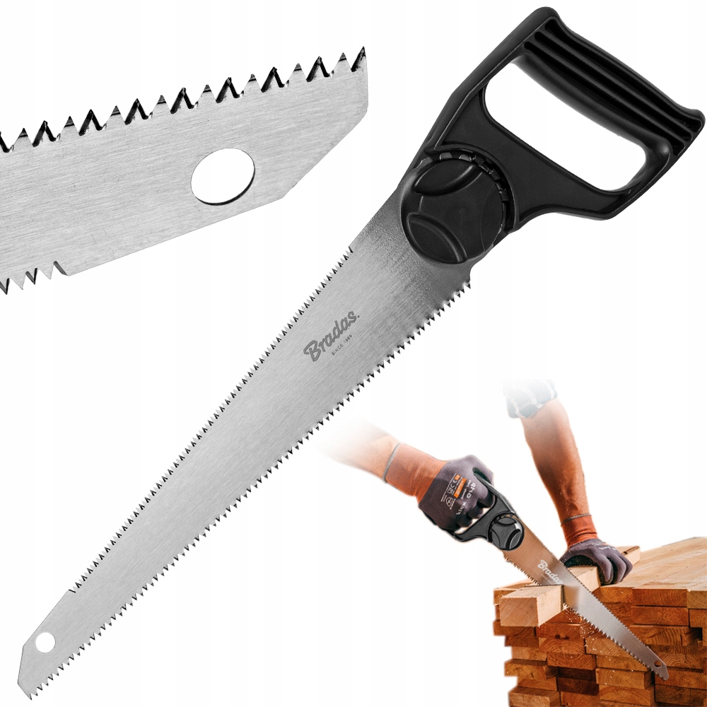 PIŁA DO DREWNA PŁATNICA PIŁKA RĘCZNA DWUSTRONNA (5907544440826) • Cena ...