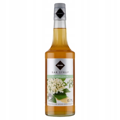 Syrop kwiat Czarnego bzu Rioba elderflower syrop czarny bez barmański ...