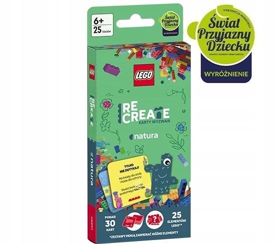 LEGO Recreate. Karty Wyzwań. Natura AMEET Studio • Cena, Opinie - Allegro