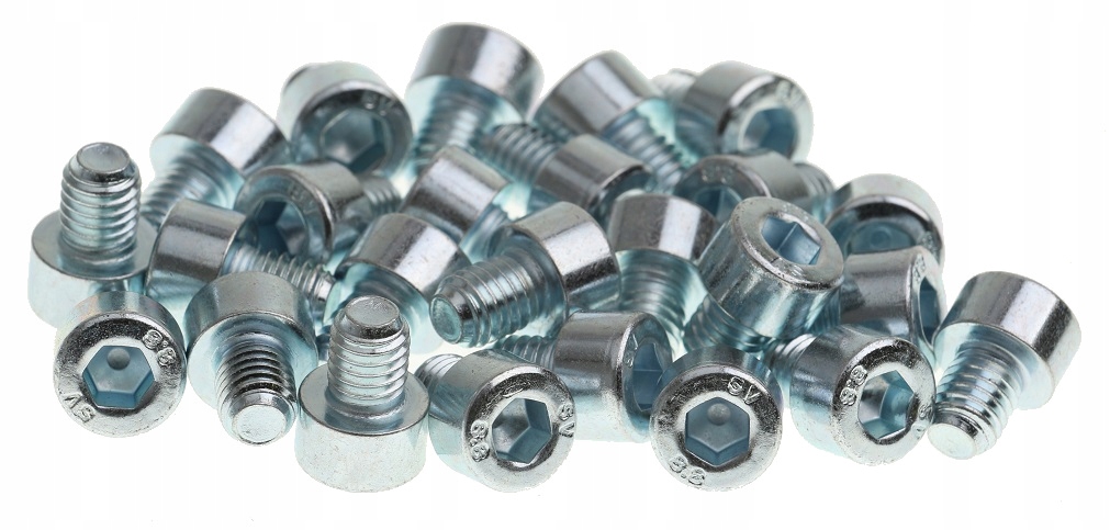 ŚRUBA IMBUSOWA OCYNK M8x10 mm NA IMBUS 25 sztuk (5901124583989) • Cena ...