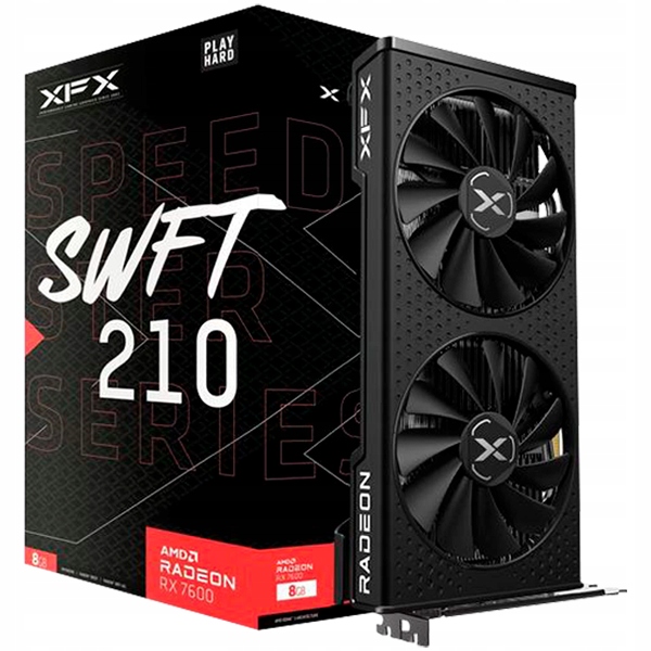 XFX Speedster Swift 210 Radeon RX 7600 XT 16GB GDDR6 128bit w Magnice - Sklep, Opinie, Cena w ...