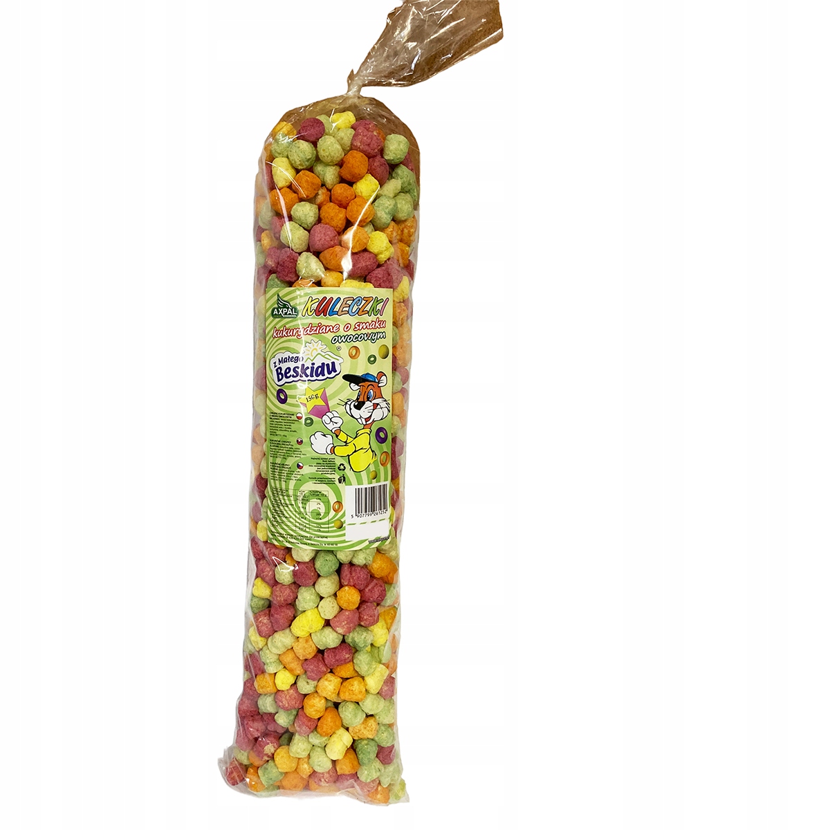 Chrupki kulki owocowe kukurydziane 150g Axpal (5907799261252) • Cena ...