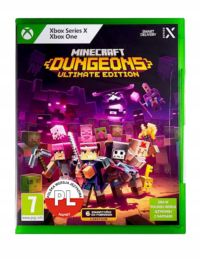 Minecraft Dungeons - Edycja Ultimate Microsoft Xbox One - Allegro