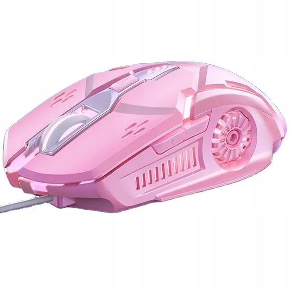 RÓŻOWA MYSZ KOMPUTEROWA GAMINGOWA PODŚWIETLANA - Sklep, Opinie, Cena w ...