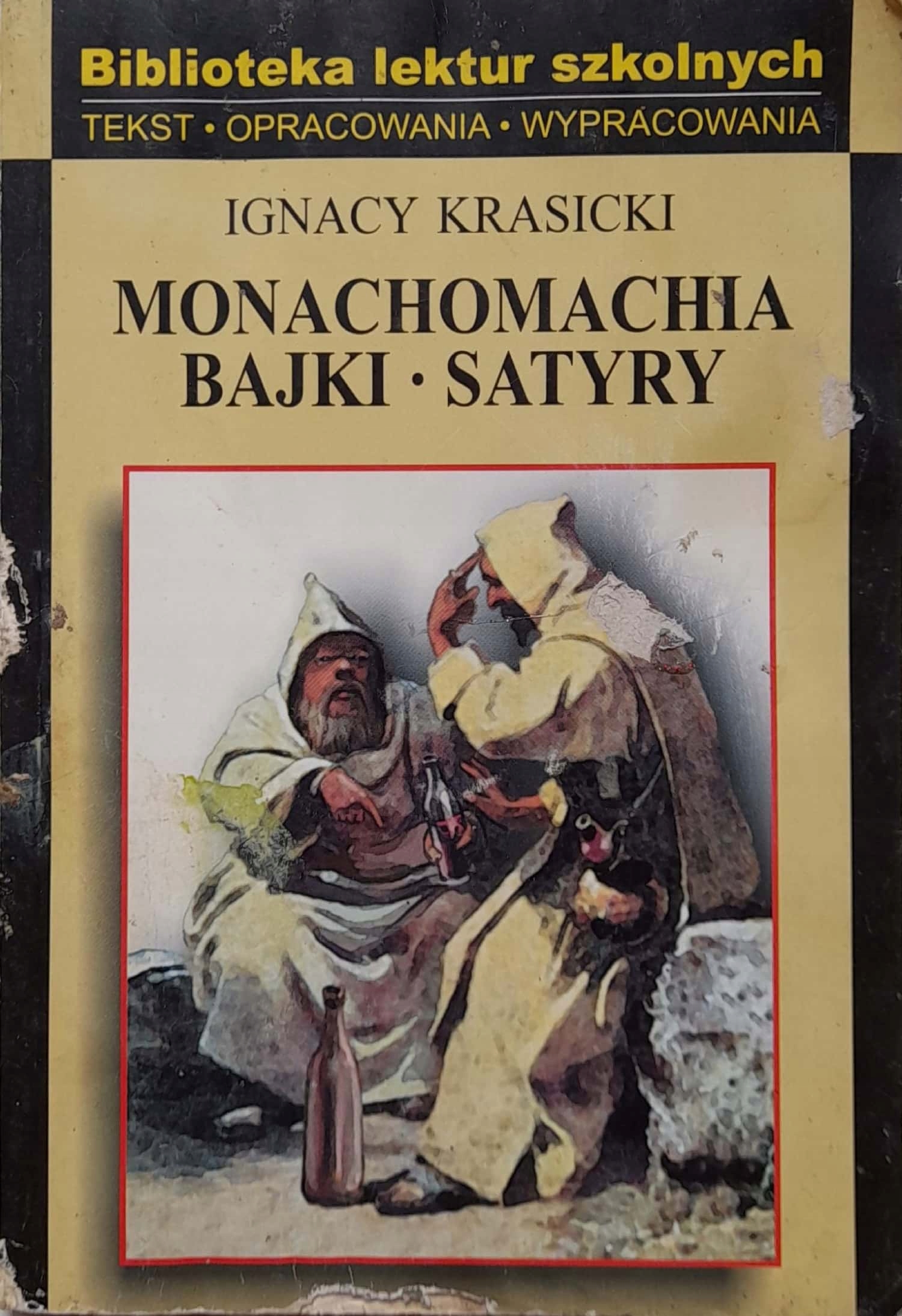 Monachomachia Bajki Satyry Ignacy Krasicki (13347529004) | Książka Allegro