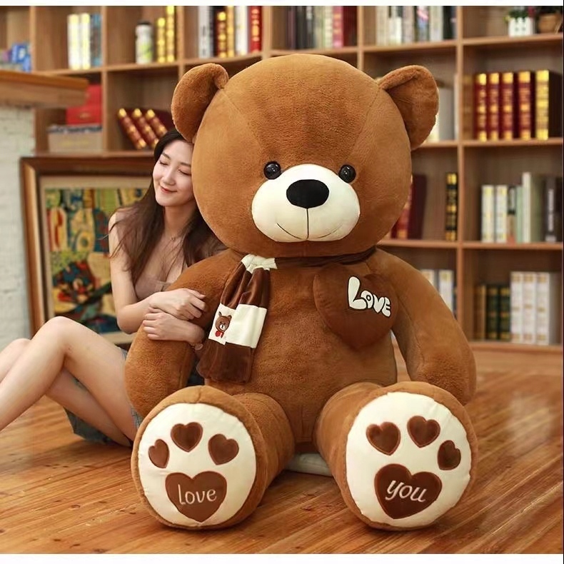 DUŻY MIŚ PLUSZOWY OGROMNY PLUSZAK GIGANT 130cm 14265149000 - Allegro.pl