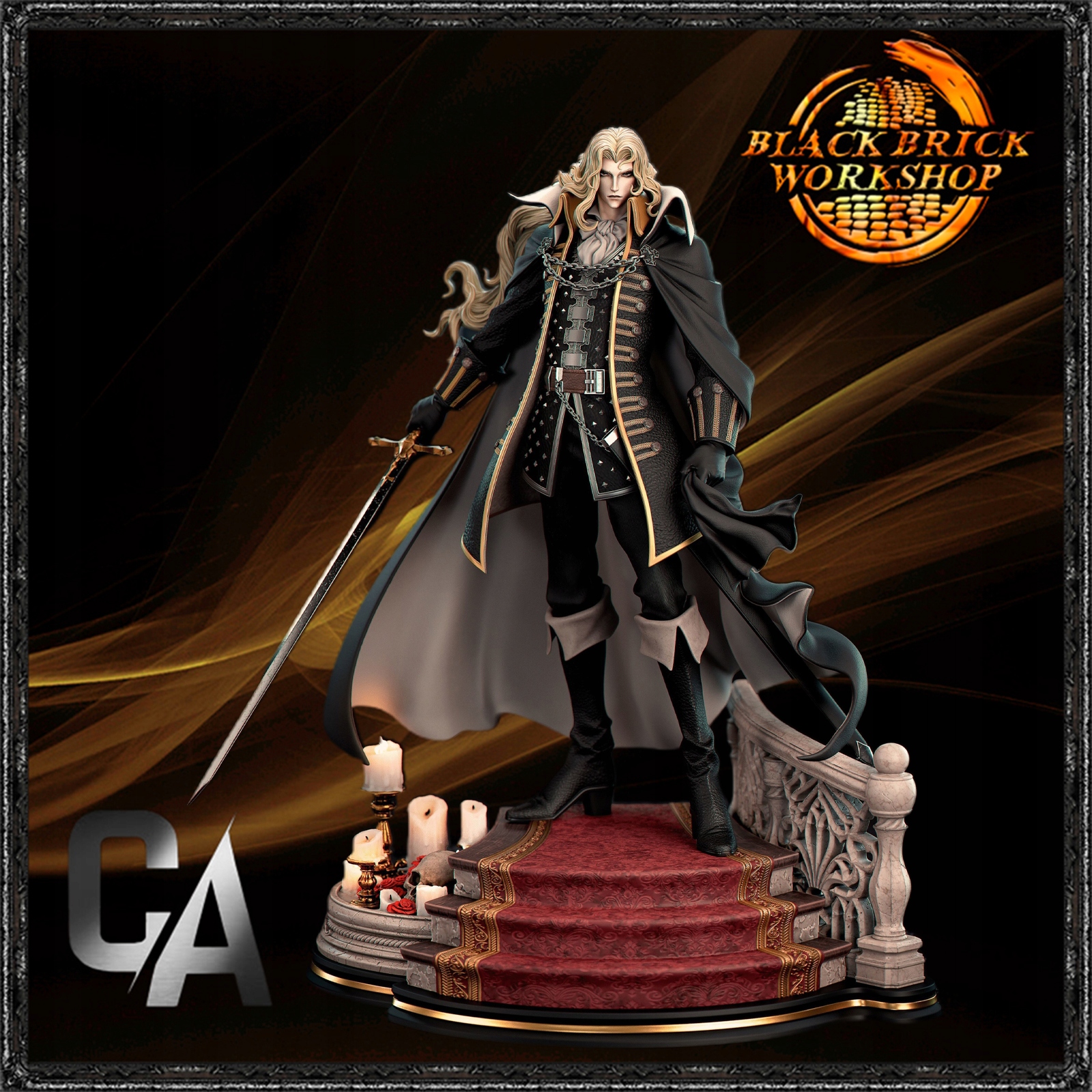 Alucard CA3D FESTETLEN - 1/24 (75mm) méretarányú (SFW verzió) 3D ...