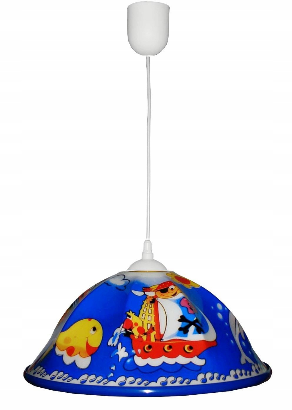 Lampa wisząca E27 sufit niebieska PIRACI pirat 8 12294630702 - Allegro.pl Lampa wisząca E27 sufit niebieska PIRACI pirat 8 12294630702 - Allegro.pl