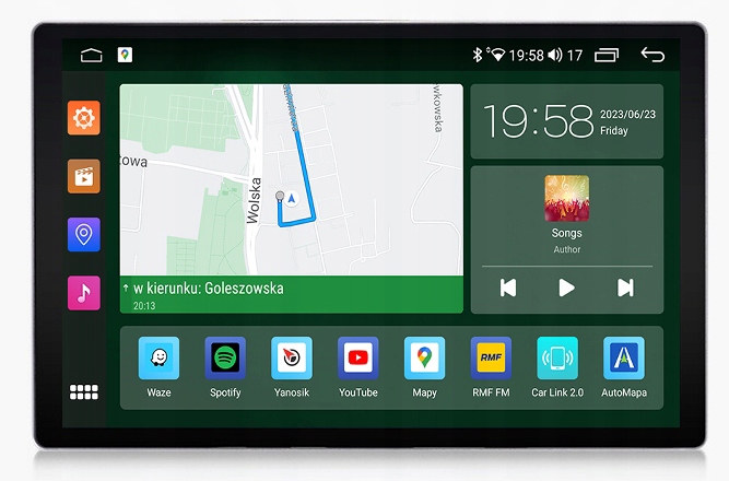 FIAT DUCATO JUMPER BOXER NAVIGACE RÁDIO ANDROID CARPLAY 2K QLED za ...