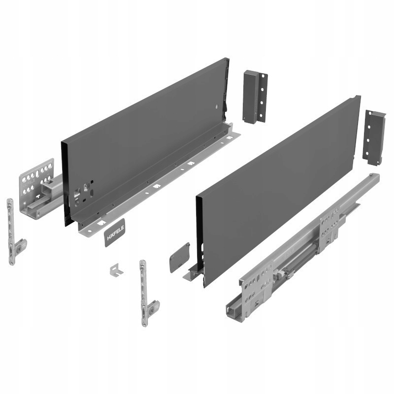 Szuflada HAFELE MATRIX S SLIM 3D H199 500 SZARY (4066236666836) • Cena ...