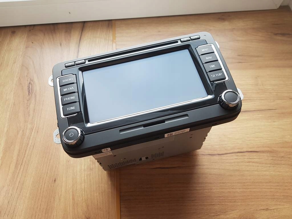 RADIO NAWIGACJA SKODA COLUMBUS RNS 510 DAB SSD KOMPLET SUPERB OCTAVIA ...