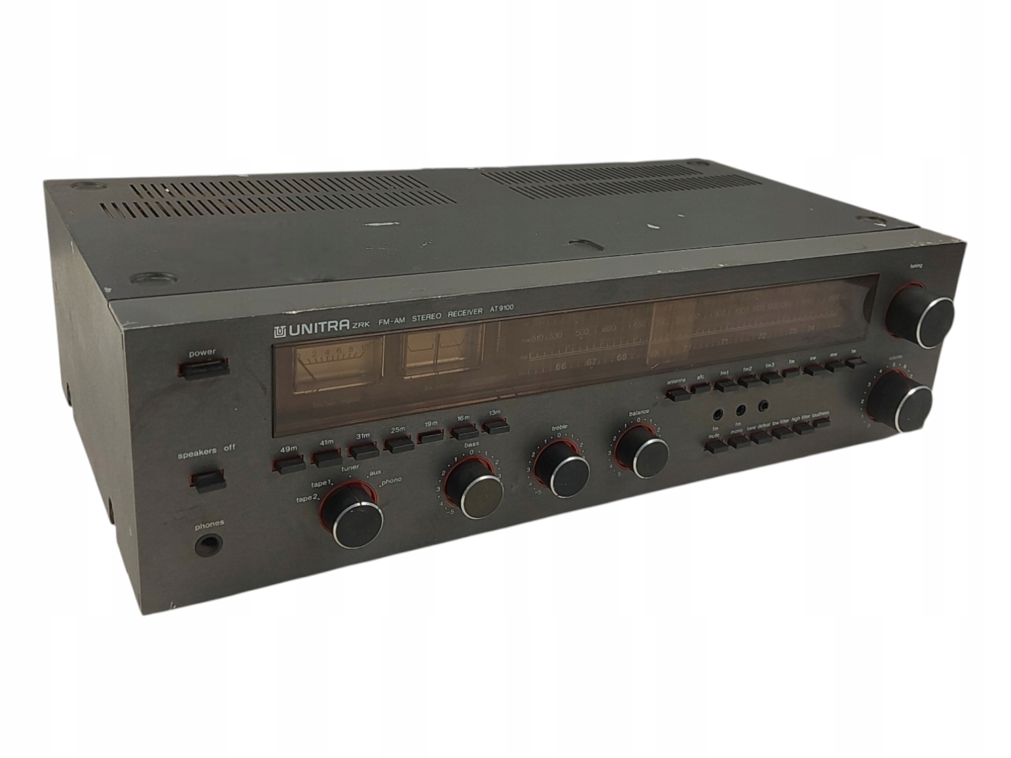 Amplituner Unitra AT-9100 2.0 czarny • Opinie - Allegro