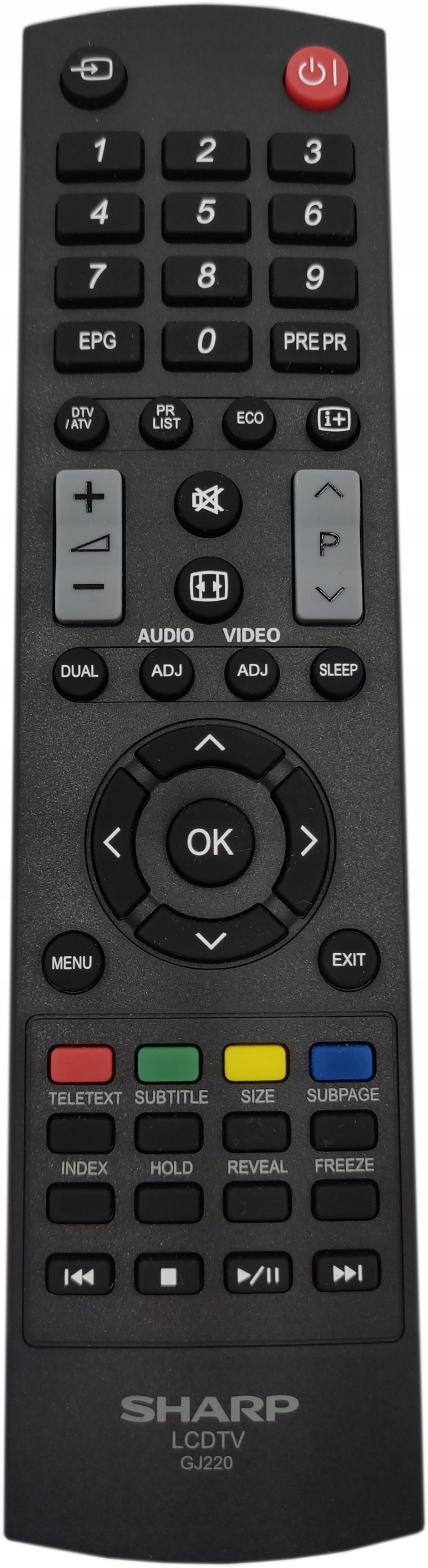 PILOT TV SHARP GJ220 ORYGINAŁ DO TELEWIZORA - Sklep, Opinie, Cena w ...