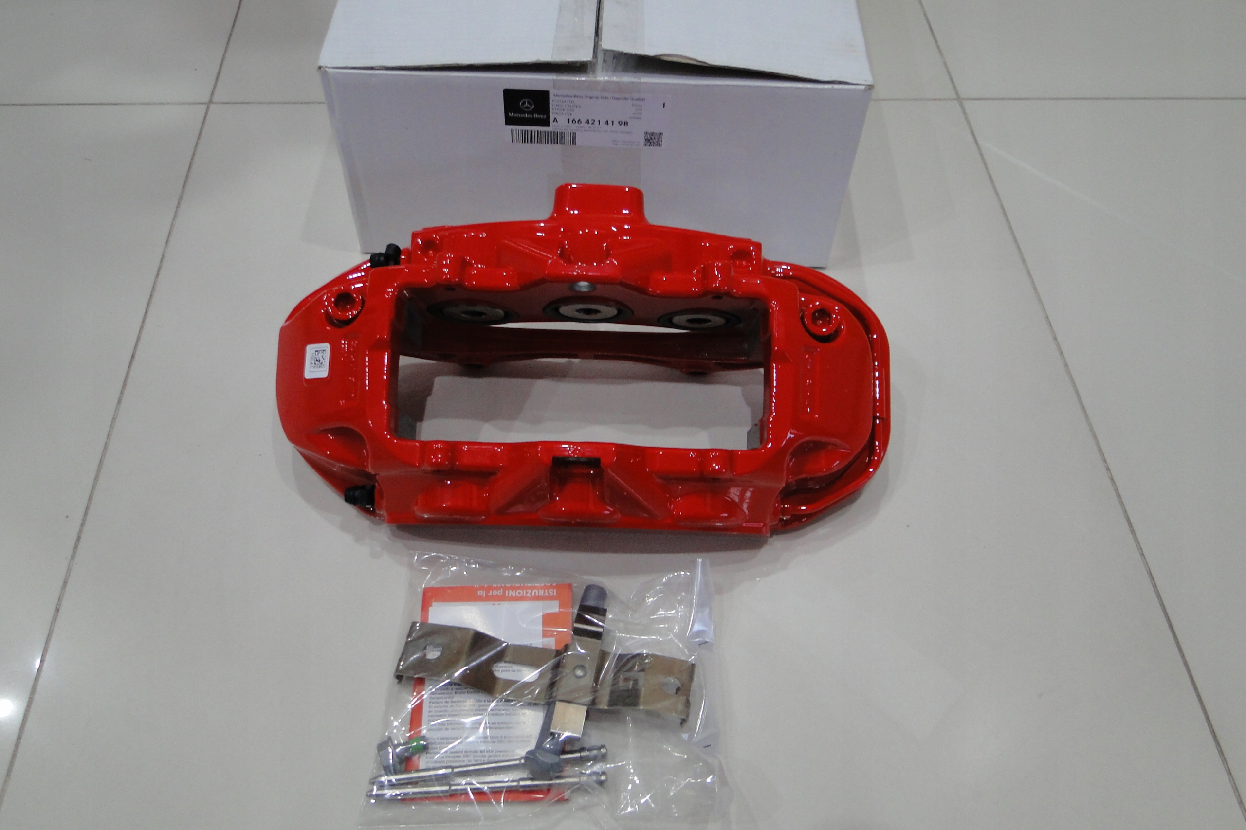 MERCEDES ML W166 63AMG ZACISK BREMBO LEWY PRZÓD A1664214198 za 2290 zł ...