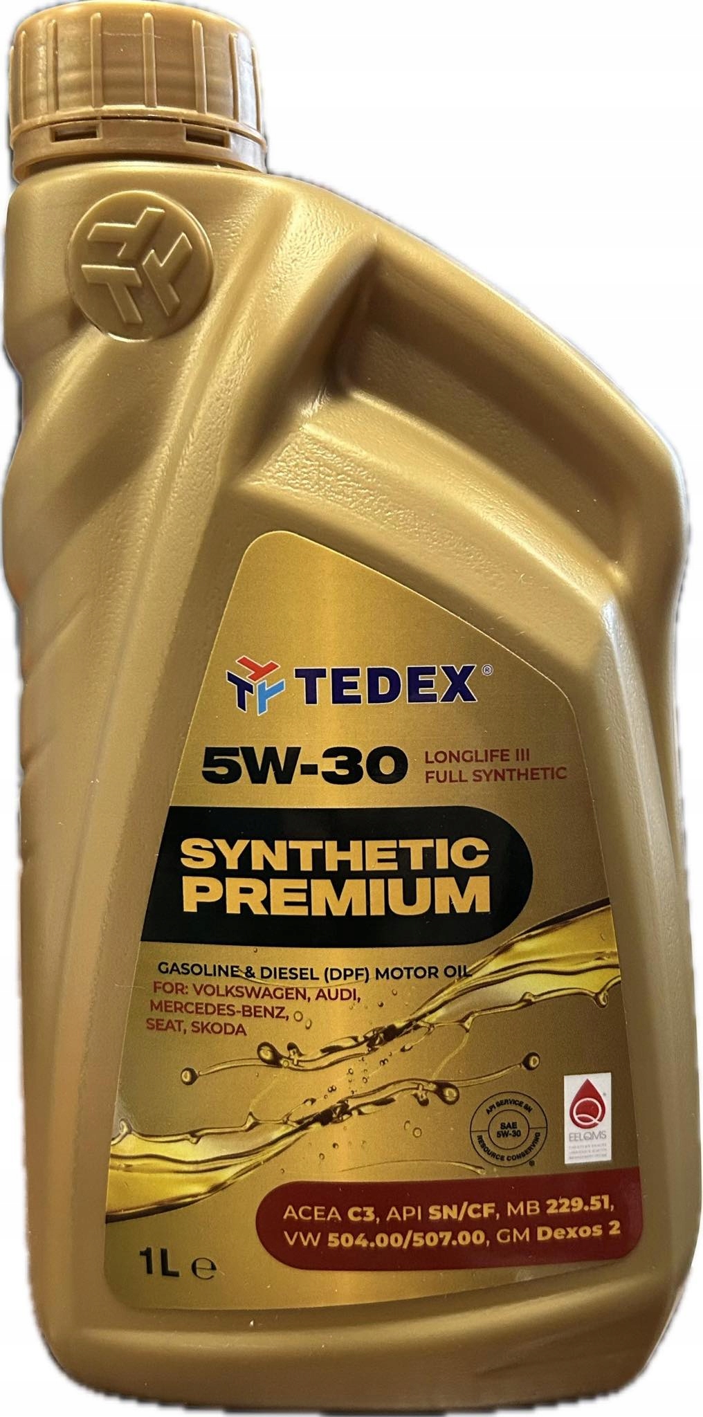 OLEJ TEDEX SYNTHETIC PREMIUM 5W30 1L 5900481021431 za 26.31PLN z Ostrołęka - Allegro - (15131423157)