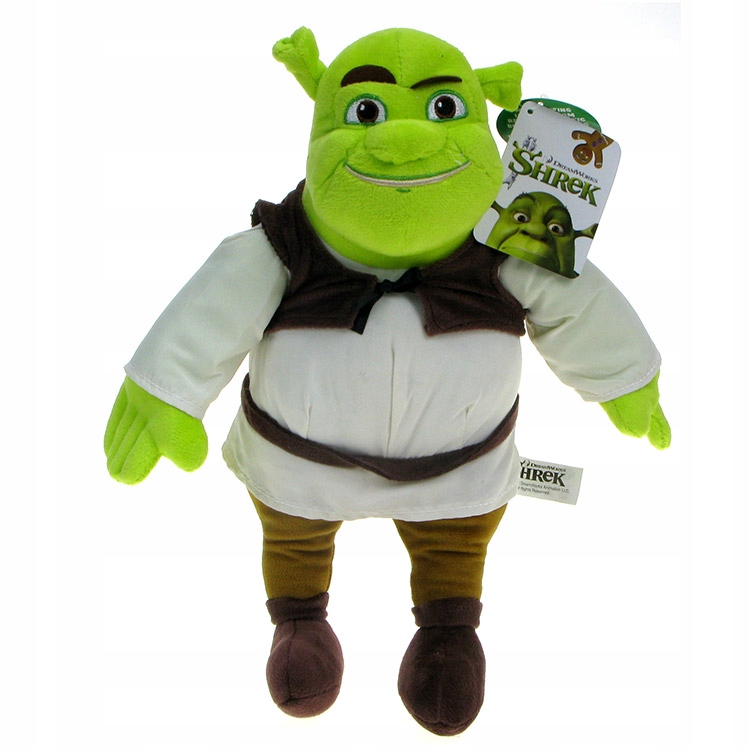 Shrek - pluszowa maskotka zielony ogr: Shrek 32cm 13576412767 - Allegro.pl