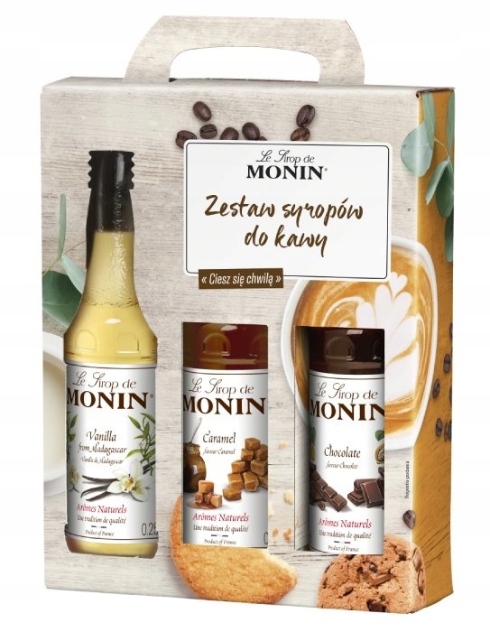 Zestaw syropów do kawy MONIN 3x250ml (5902768948127) • Cena, Opinie ...