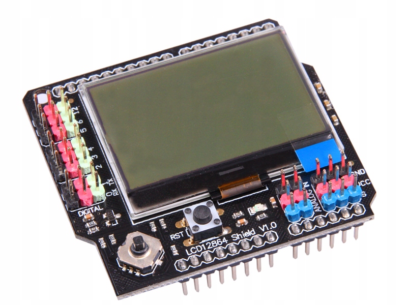 Wyświetlacz Veoz Shield LCD12864 - 03902 - Sklep, Opinie, Cena w Allegro