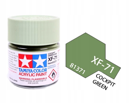 ! Cockpit Green Xf-71 - Modelarstwo - Allegro.pl