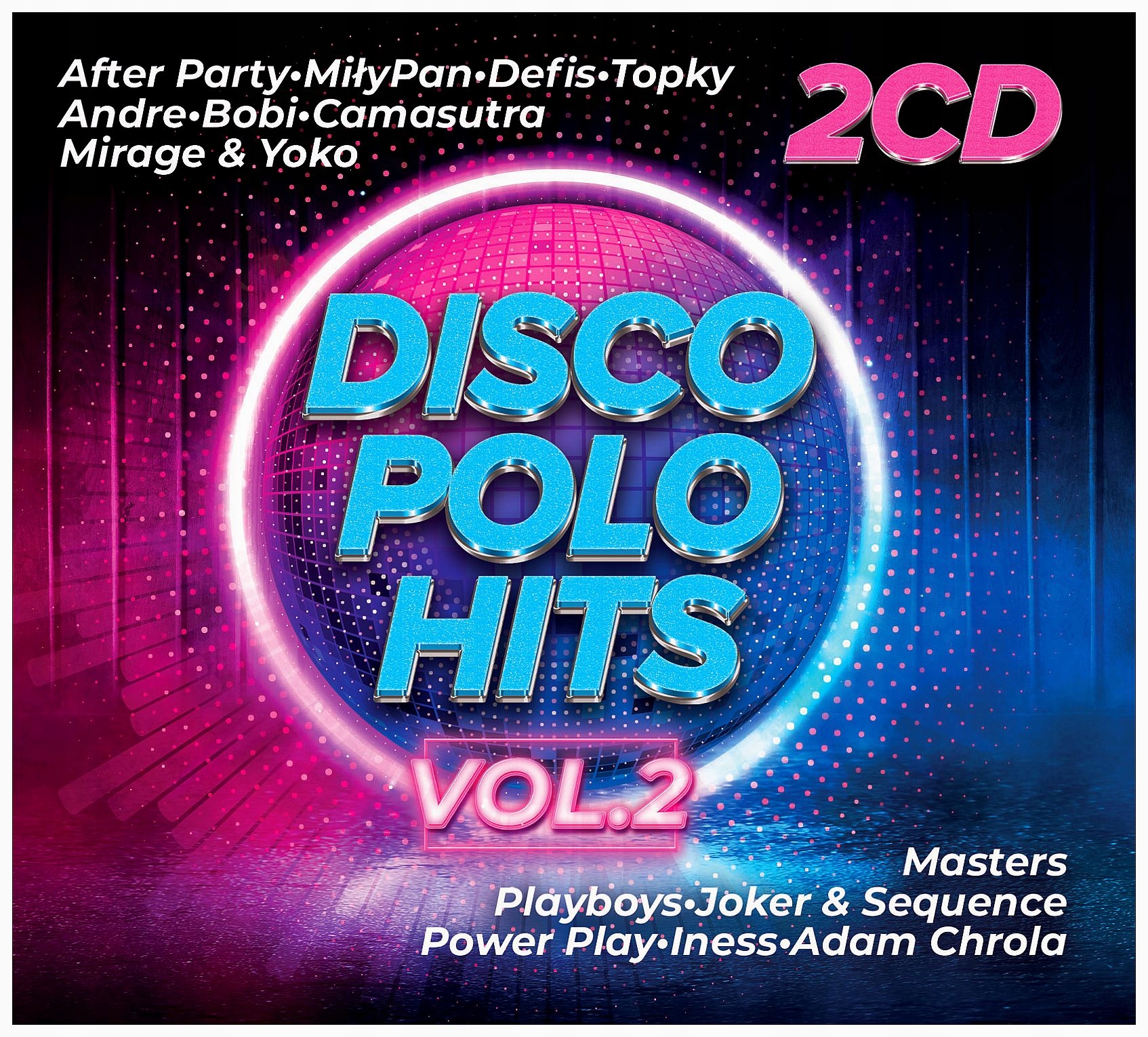 DISCO POLO HITS vol 2 2CD Masters Iness Joker 2022 13032861254 - Sklepy ...