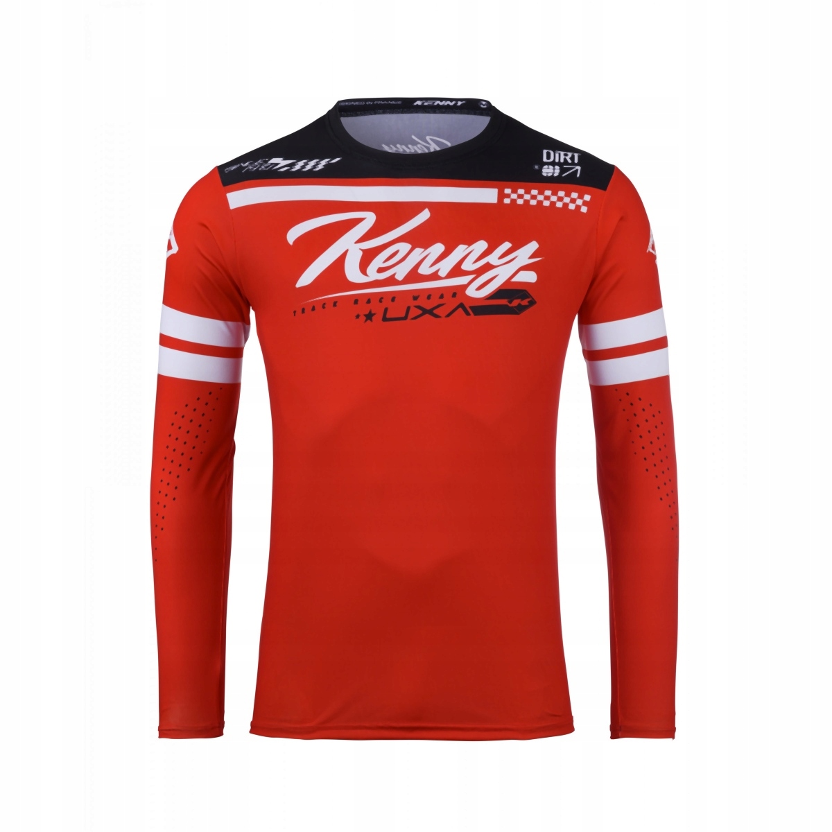 KENNY RACING 2025 KOSZULKA CROSS/ENDURO MODEL TRACK DIRT RED KOLOR ...