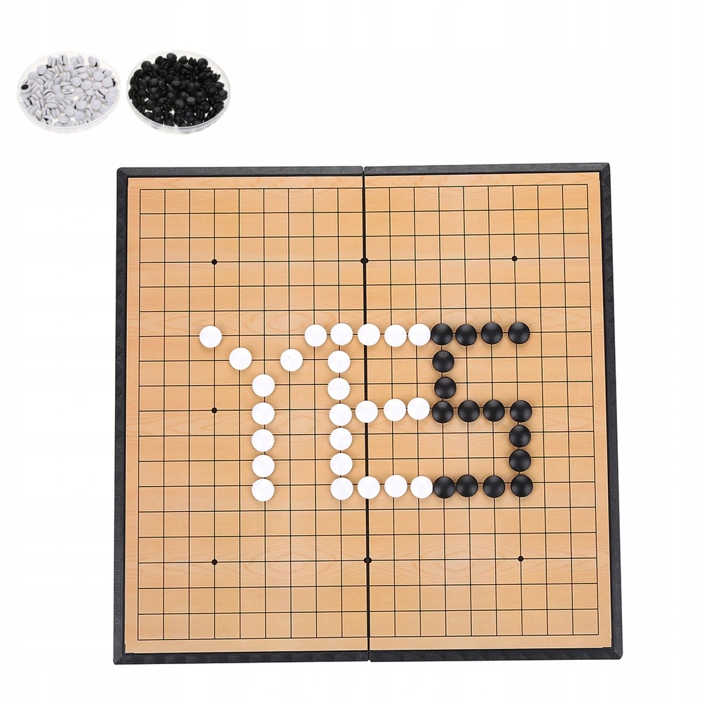 ZESTAW GRA GO, WEIQI, BADUK MAGNETYCZNY SKŁADANA - Stan: Nowy 32.77PLN ...