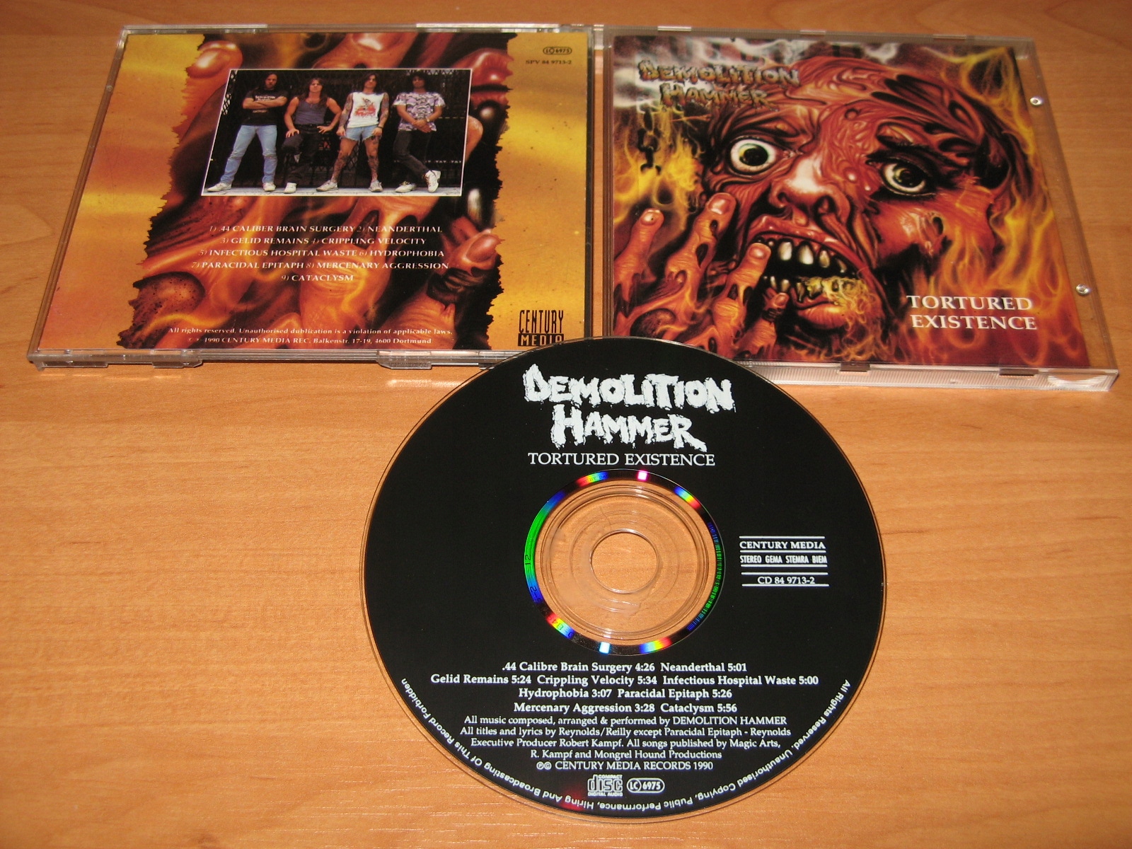 DEMOLITION HAMMER - Tortured Existence - I wyd 17641590765 - Sklepy ...