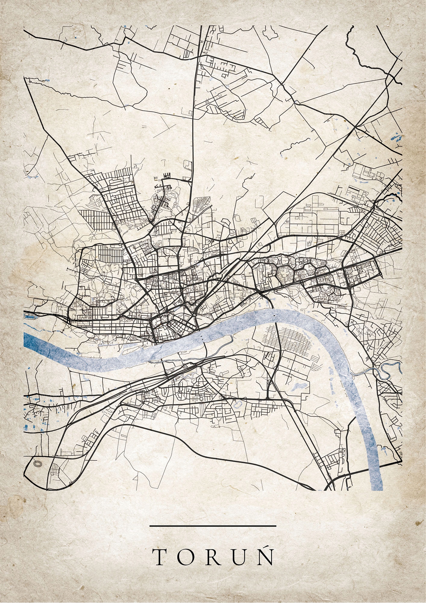 Plakat Mapy style bez ramy 40 x 50 cm • Cena, Opinie • Plakaty ...