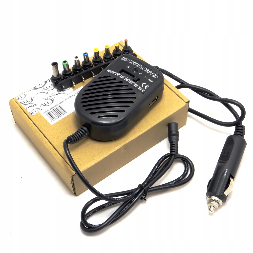 Zasilacz laptopa noteboka ładowarka do auta 12-24V 5907512819609 za 69.00PLN z Szczecin ...