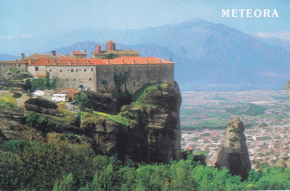GRECJA - METEORA - METEORY - KLASZTOR ŚW. STEFANA - UNESCO 17278239351 ...