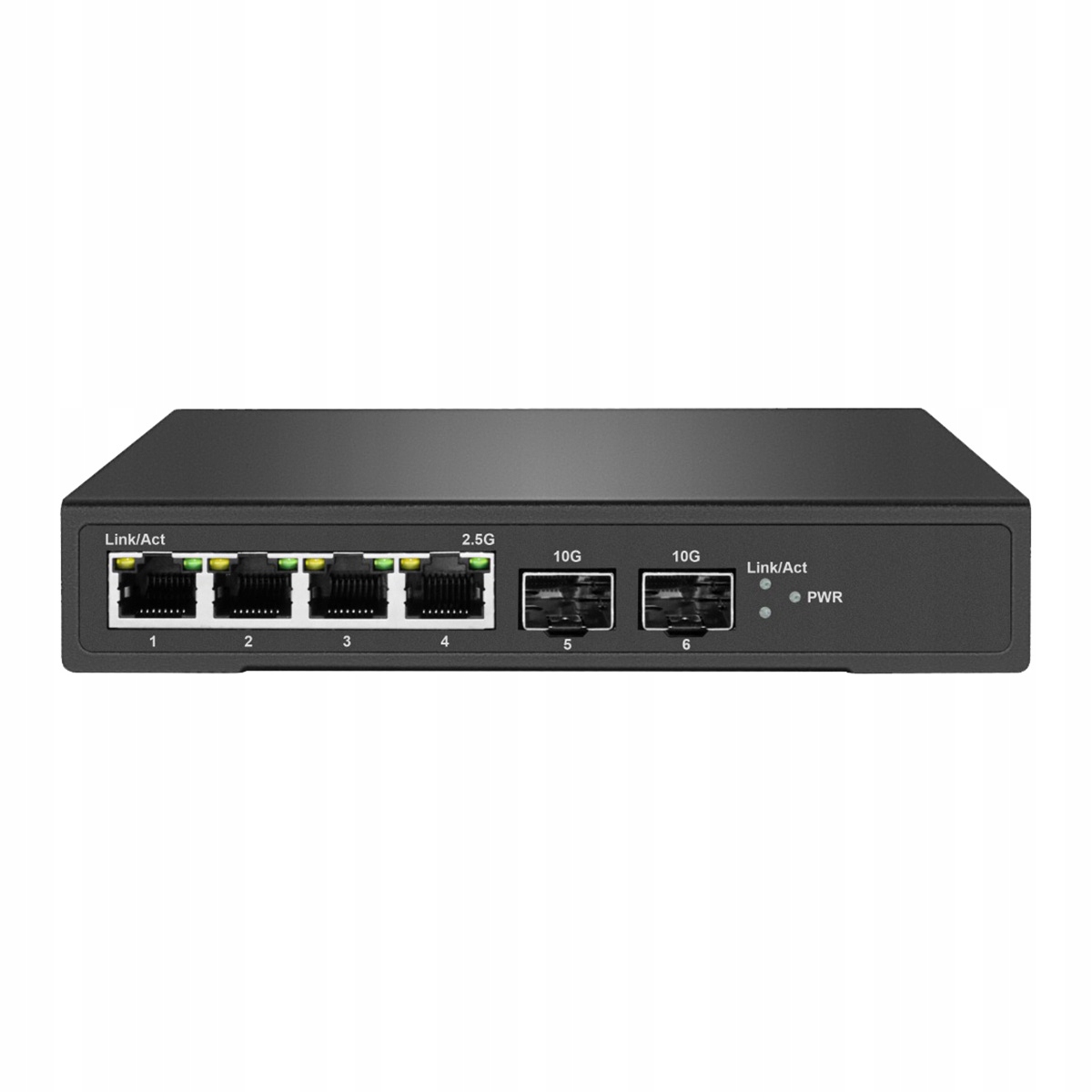 Switch Abart Pro 4x 2,5GbE PoE + 2x 10GbE SFP+ menedzselhető L2 Web ...