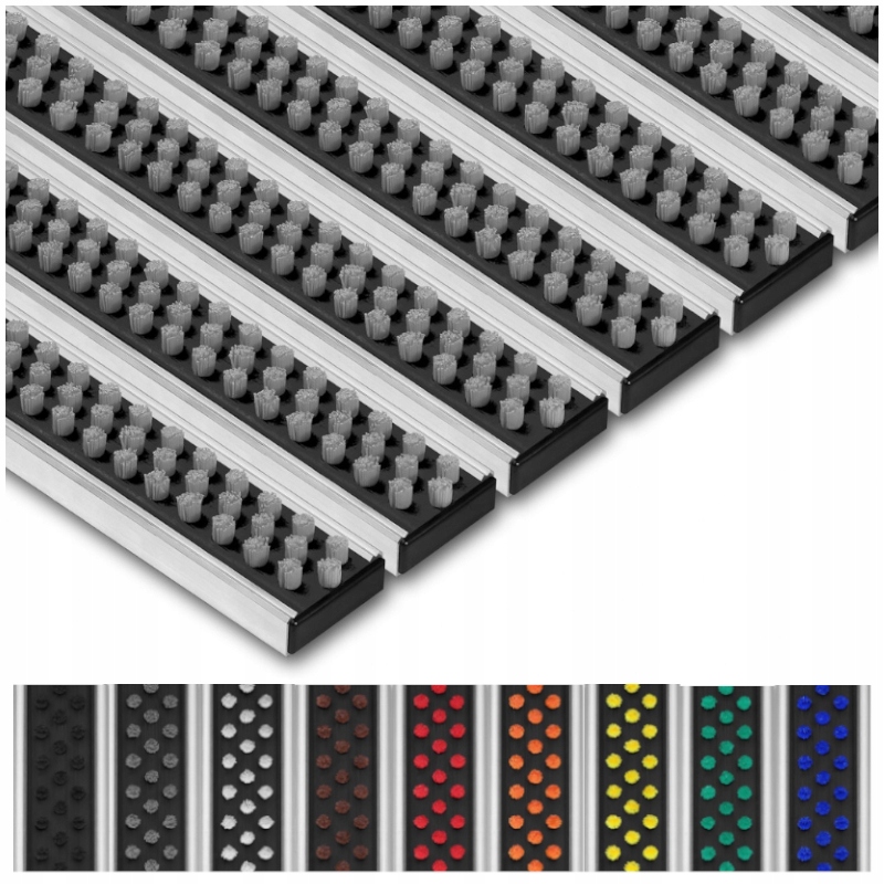 WYCIERACZKA WEJŚCIOWA SYSTEMOWA - wycieraczka zewnętrzna wpuszczana 60x40 (5905326295749) • Cena ...