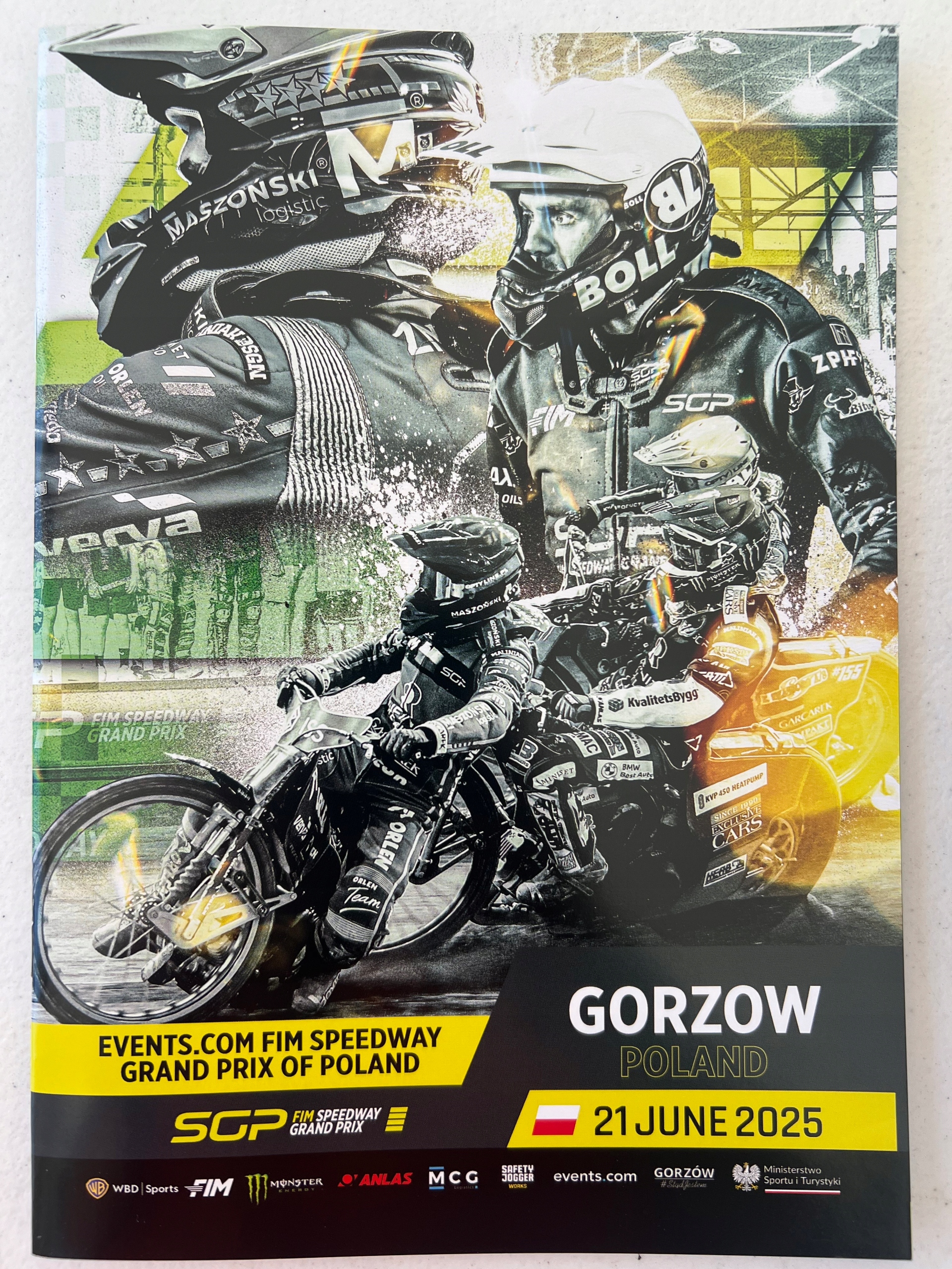 Program żużel 2025 FIM SPEEDWAY GRAND PRIX - SGP Gorzów - 17932498896 ...
