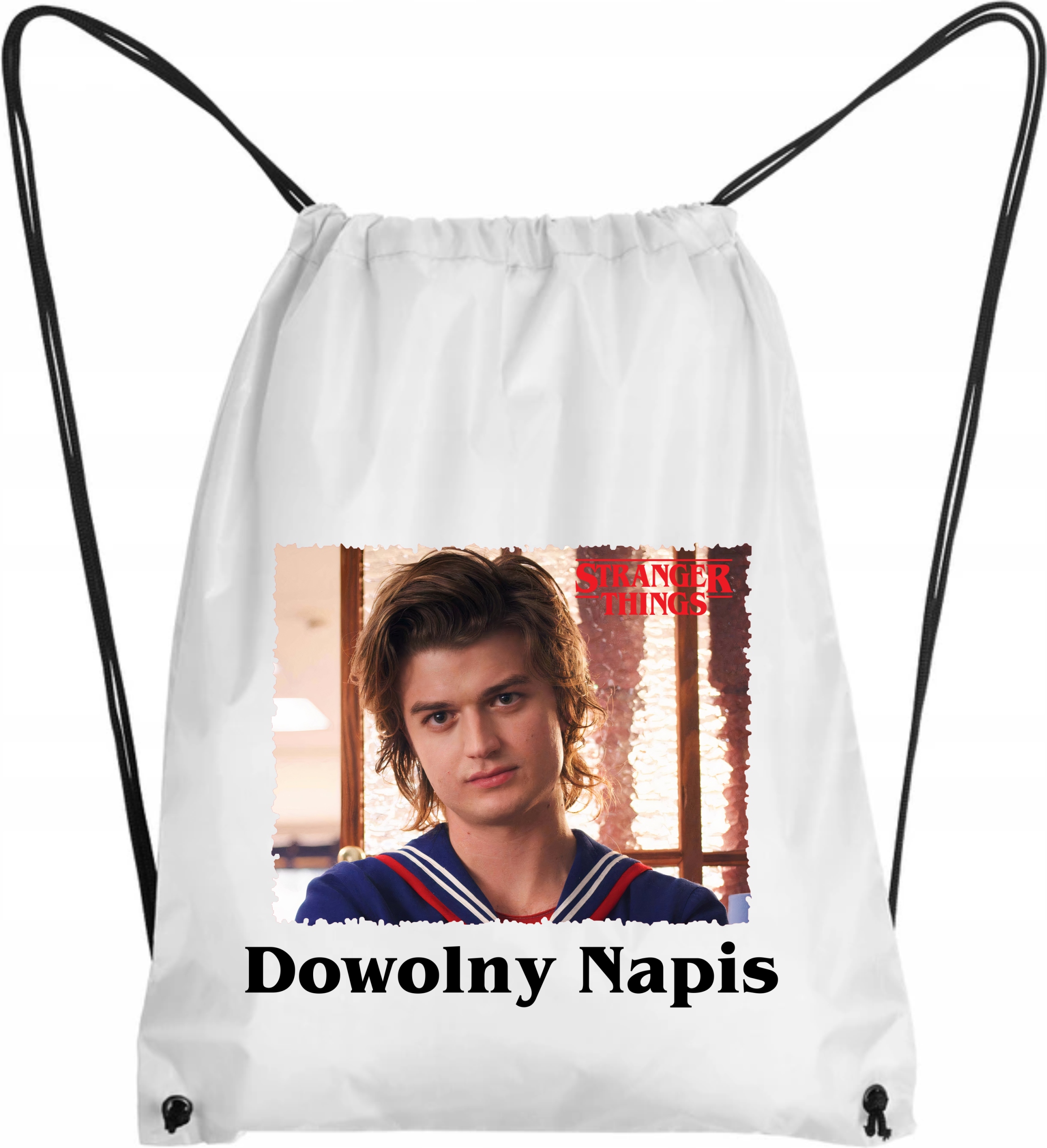 STEVE STRANGER THINGS pytel/vak s libovolným nápisem pro fanouška ...
