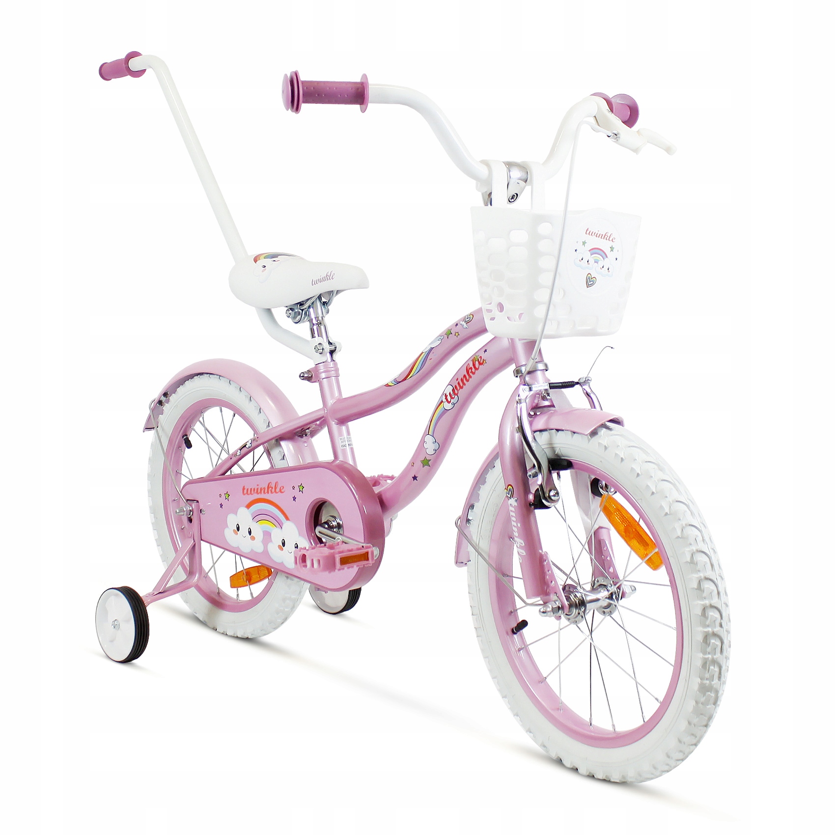 Detský bicykel SIrox Rainbow Pink koleso 16 " ružový - Allegro