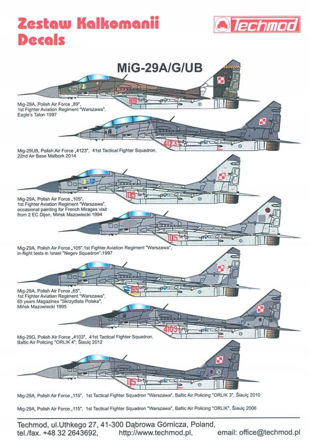 Mig 29 Ub - Lotnictwo - Modelarstwo - Allegro.pl