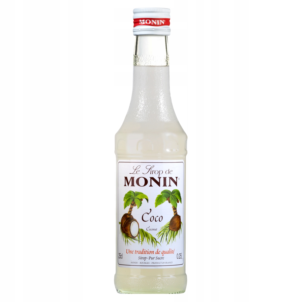 Syrop smakowy Monin Kokos 250 ml do kawy kokosowy (3052910013707 ...